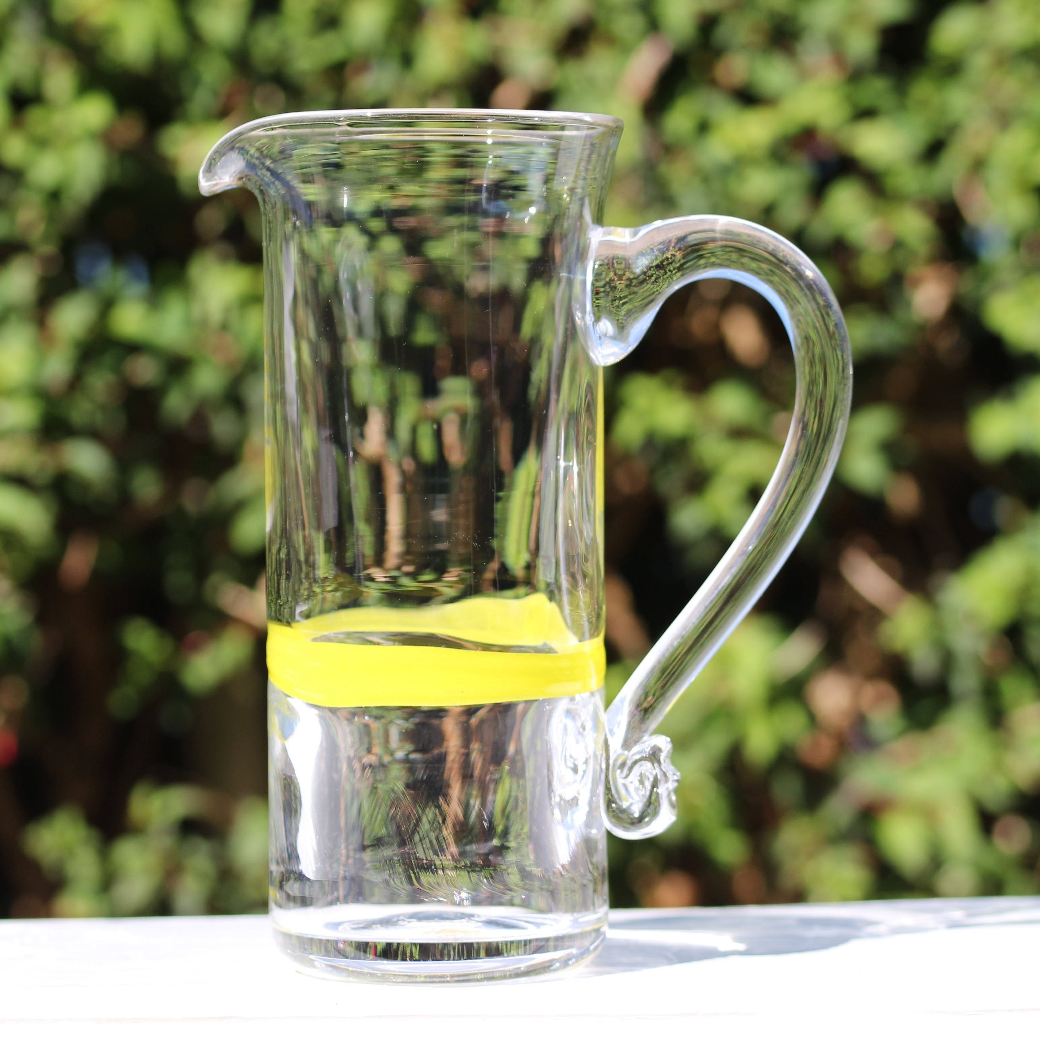Wrap Jug, Yellow, Jerpoint Glass